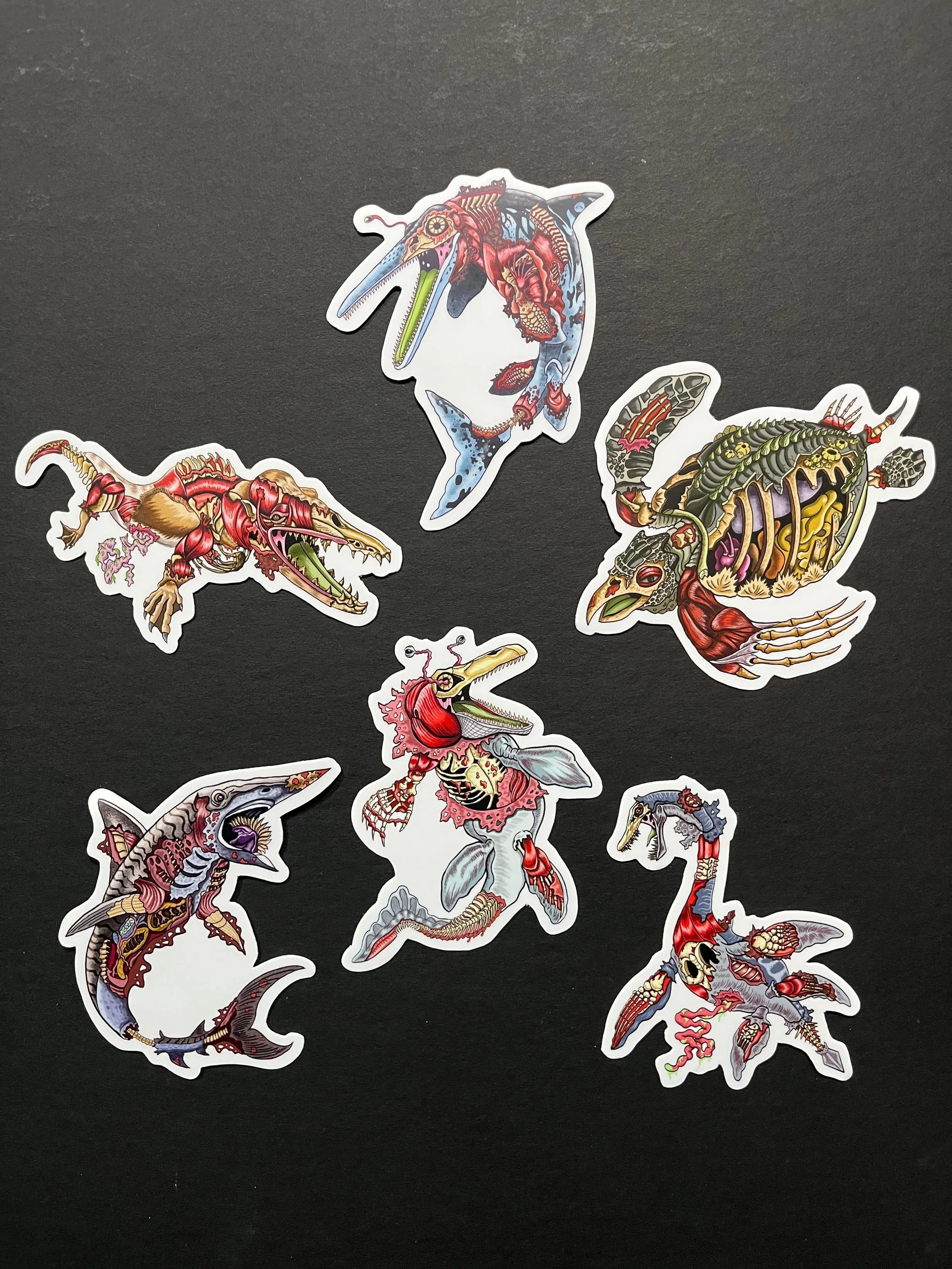 Zombie Sea Monster Collection — Alan Funk Illustration