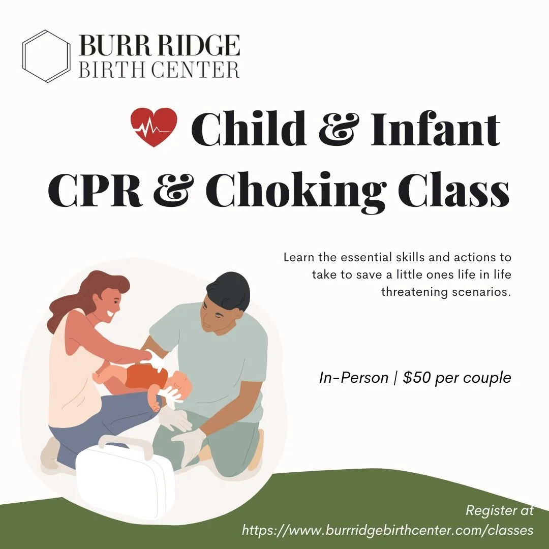 Infant & Child CPR & Choking Class | Burr Ridge Birth Center