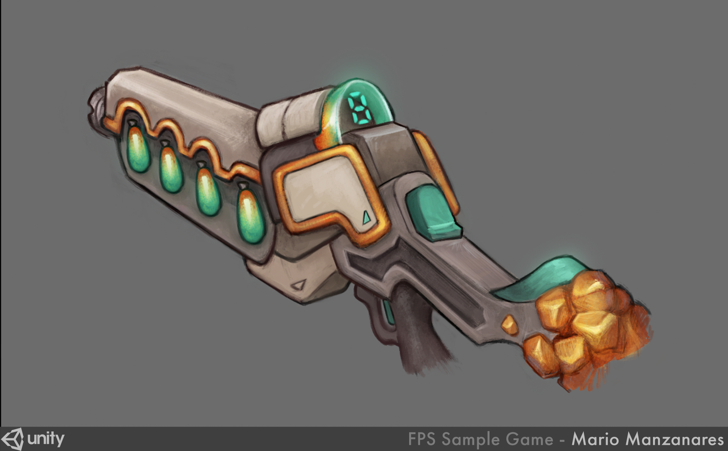 Unity FPS Sample — Mario Manzanares Portfolio