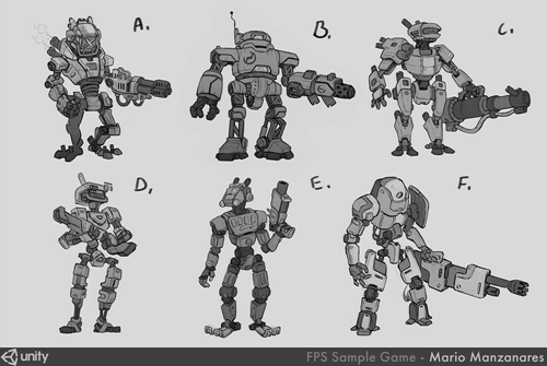 Unity FPS Sample — Mario Manzanares Portfolio