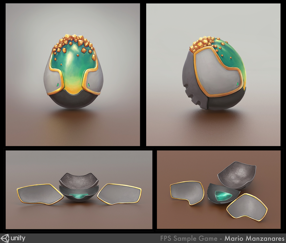 Unity FPS Sample — Mario Manzanares Portfolio