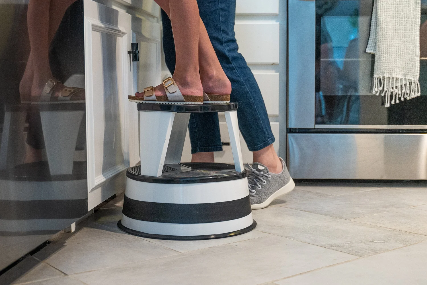 Kik-Step: America's Original Rolling Step Stool
