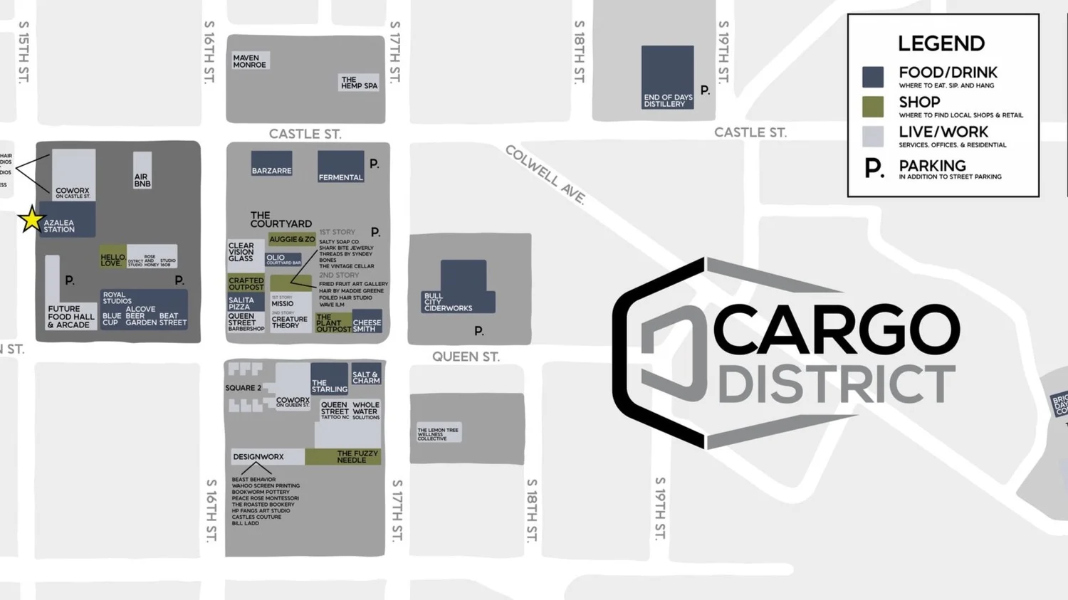 Cargo District Map — Downtown Pres ILM