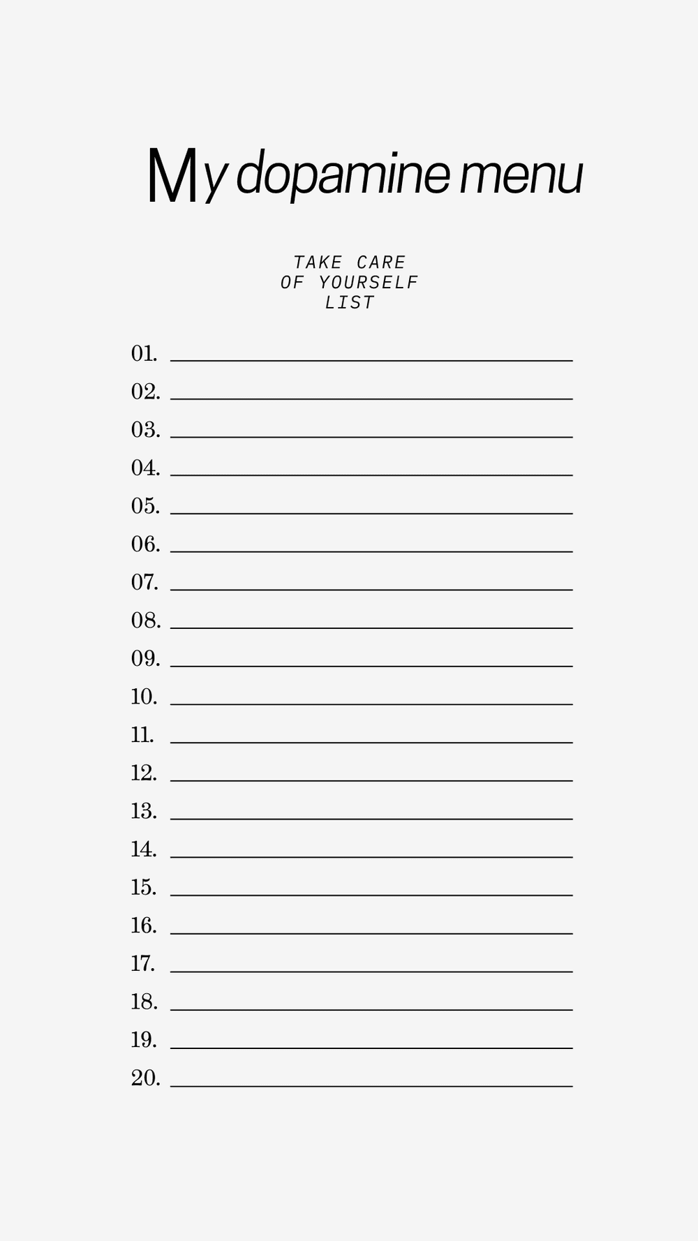 Dopamine Menus Explained: The Science-Backed Way to Feel Happier Every ...