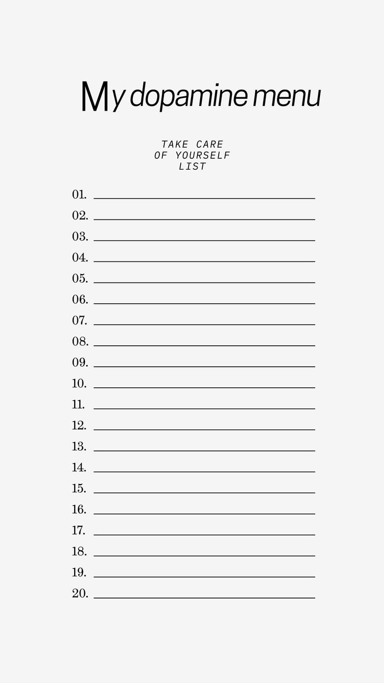 Dopamine Menus Explained: The Science-Backed Way to Feel Happier Every ...