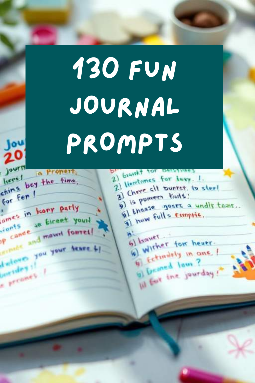 130 Fun Journal Prompts for When You’re Bored of Journaling — The ...