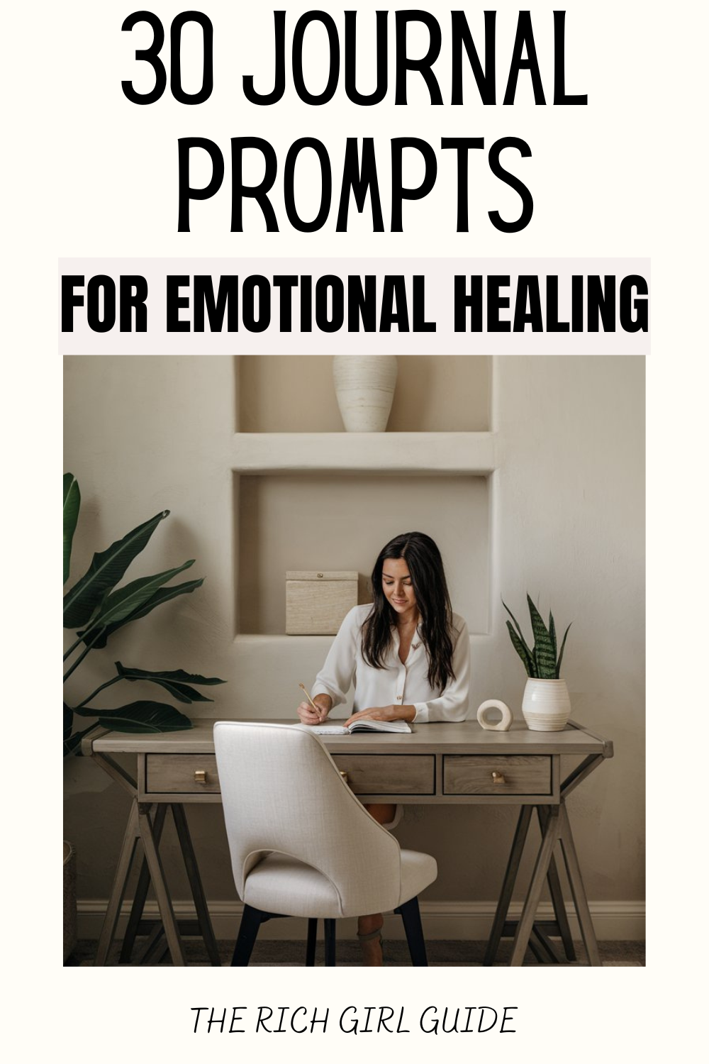 30 Journal Prompts for Emotional Healing and Growth — The Elevate Edit