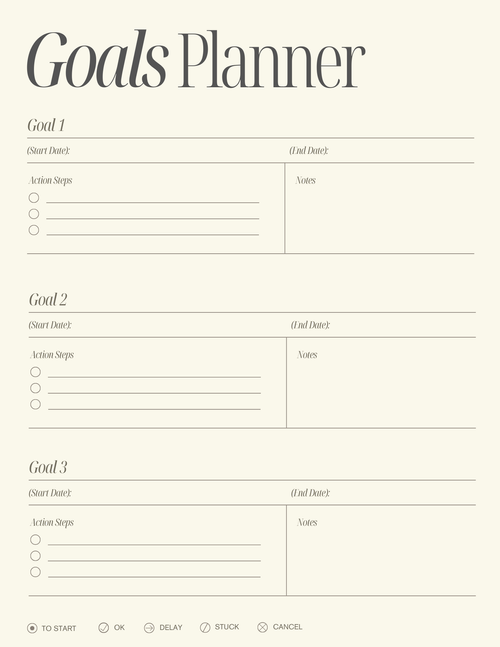 Free Self-Improvement Worksheets and Printables to Use in 2024 — The ...