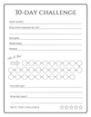 Free Self-Improvement Worksheets and Printables to Use in 2024 — The ...
