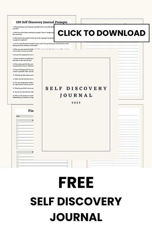 Self Discovery Journal