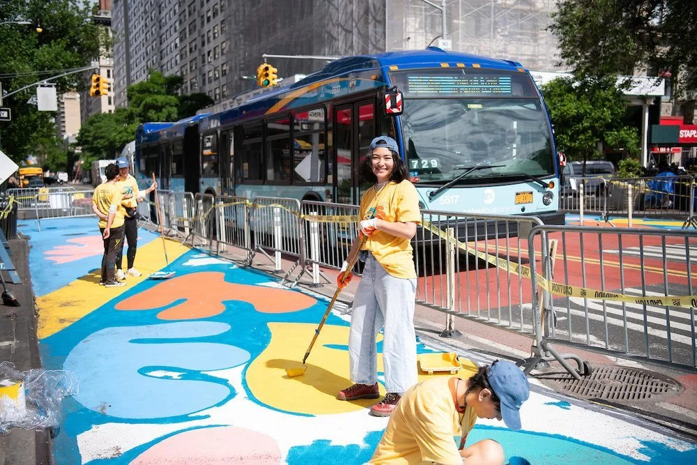 2024 14th Street Street Busway Mural Unveiled — Union Square NYC