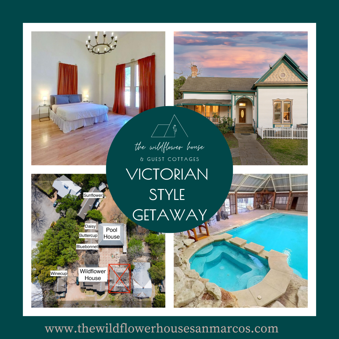 The Wildflower House — Accommodations in San Marcos, TX