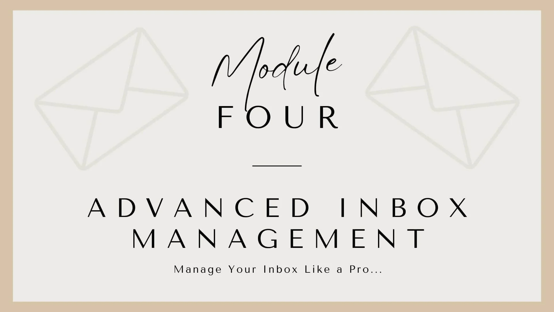 Manage Your Inbox Like A Boss — BUSY BEES SUPPORT Online Business ...