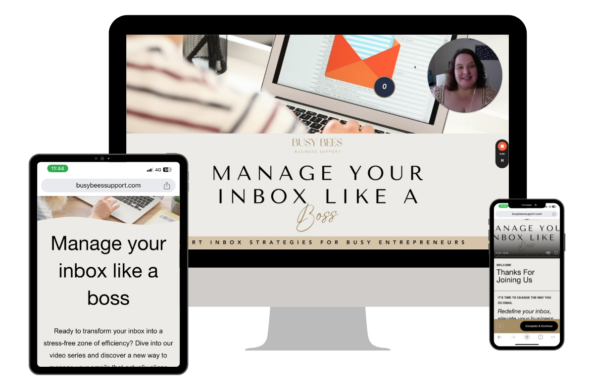 BUSY BEES SUPPORT Online Business Manager | Business Systemisation ...