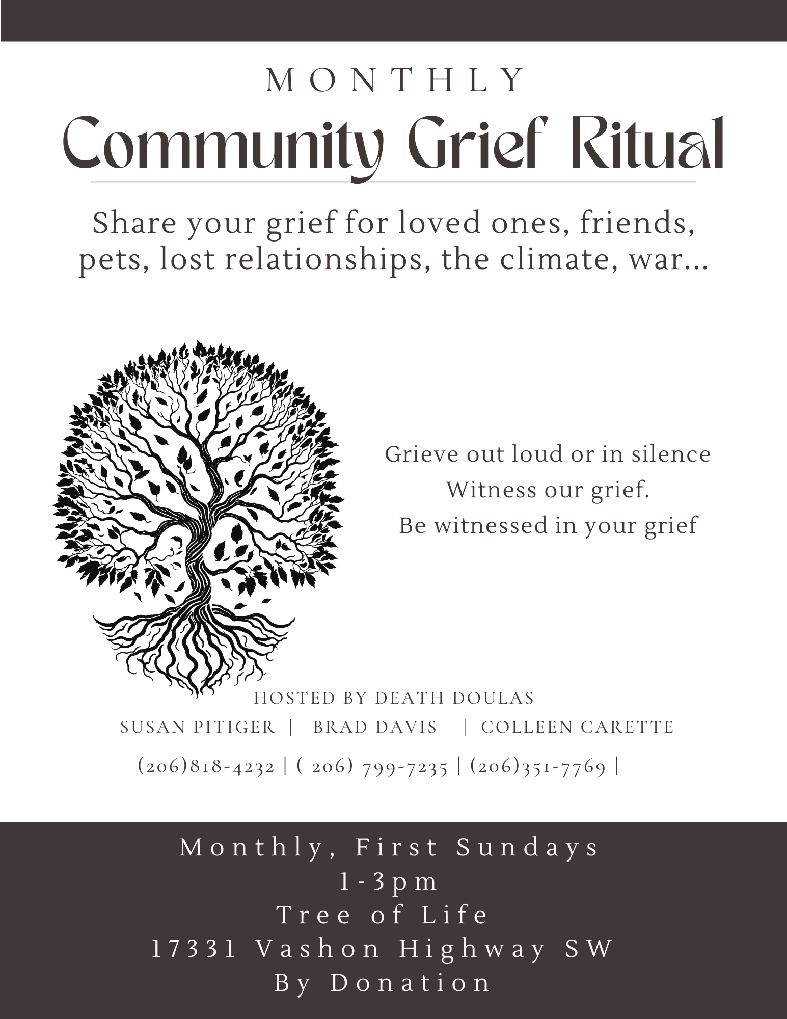 Promo Flyers — Tree of Life Wellness Center