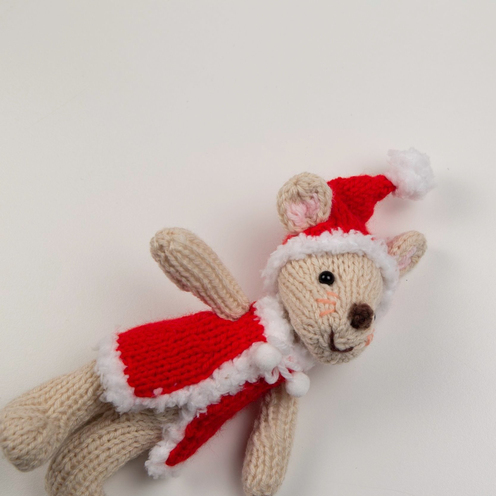 Fluffy Mice Fleecy Mice in Jumpers Knitting Pattern — Knits by Sachi