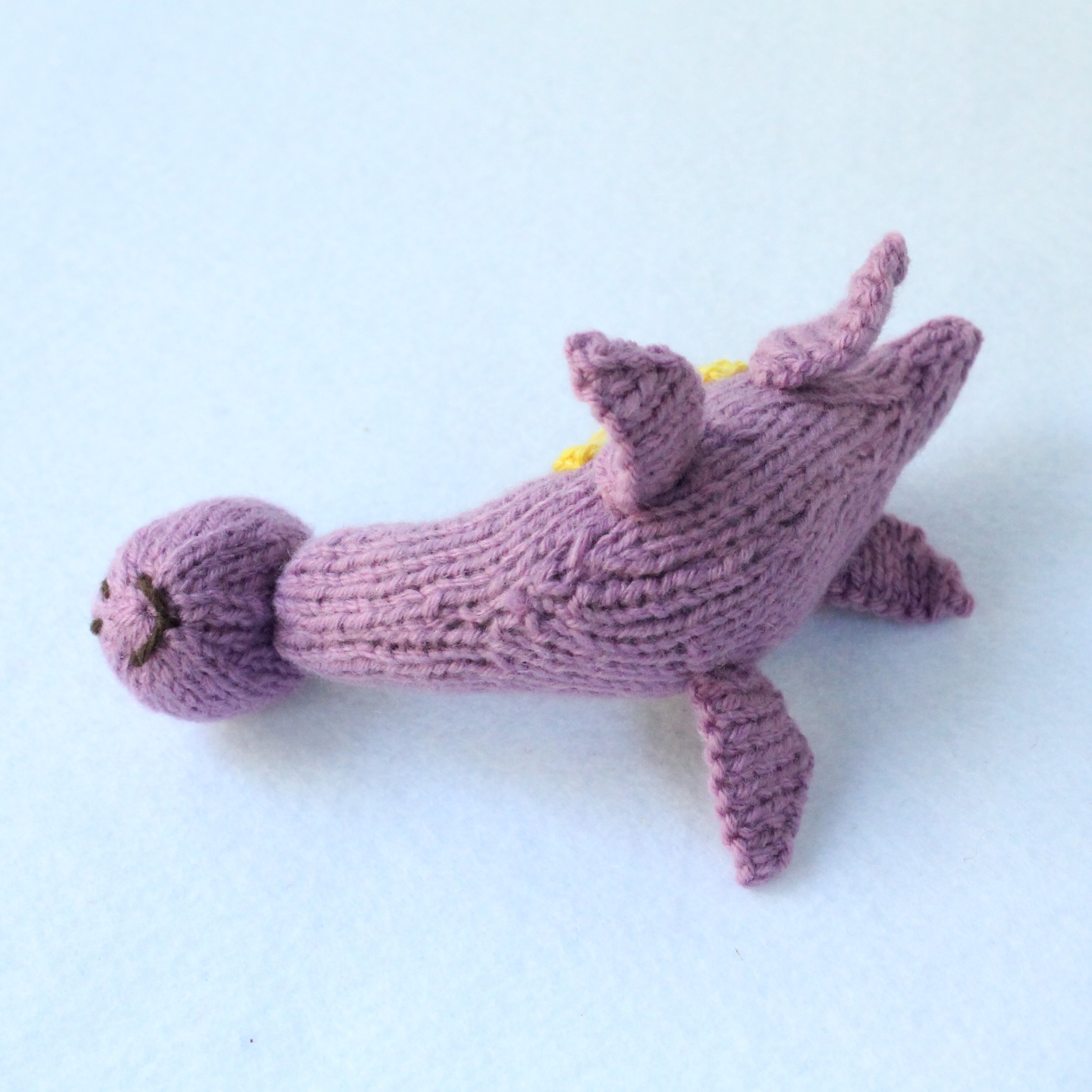 Knitted Donkey in Jumper — Knits by Sachi