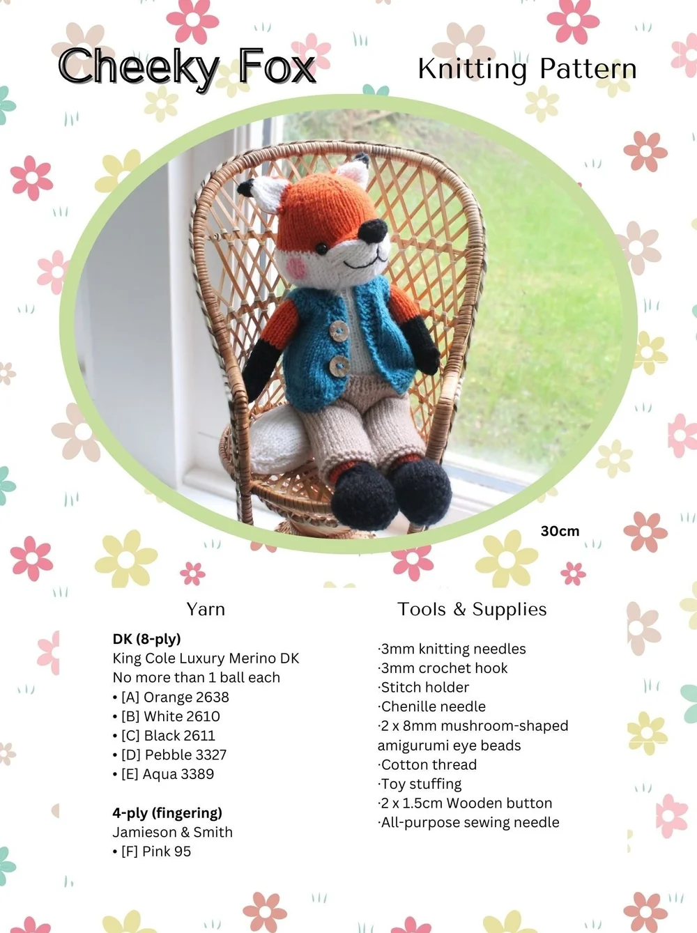 Polar Bear in Jumper — Knits by Sachi