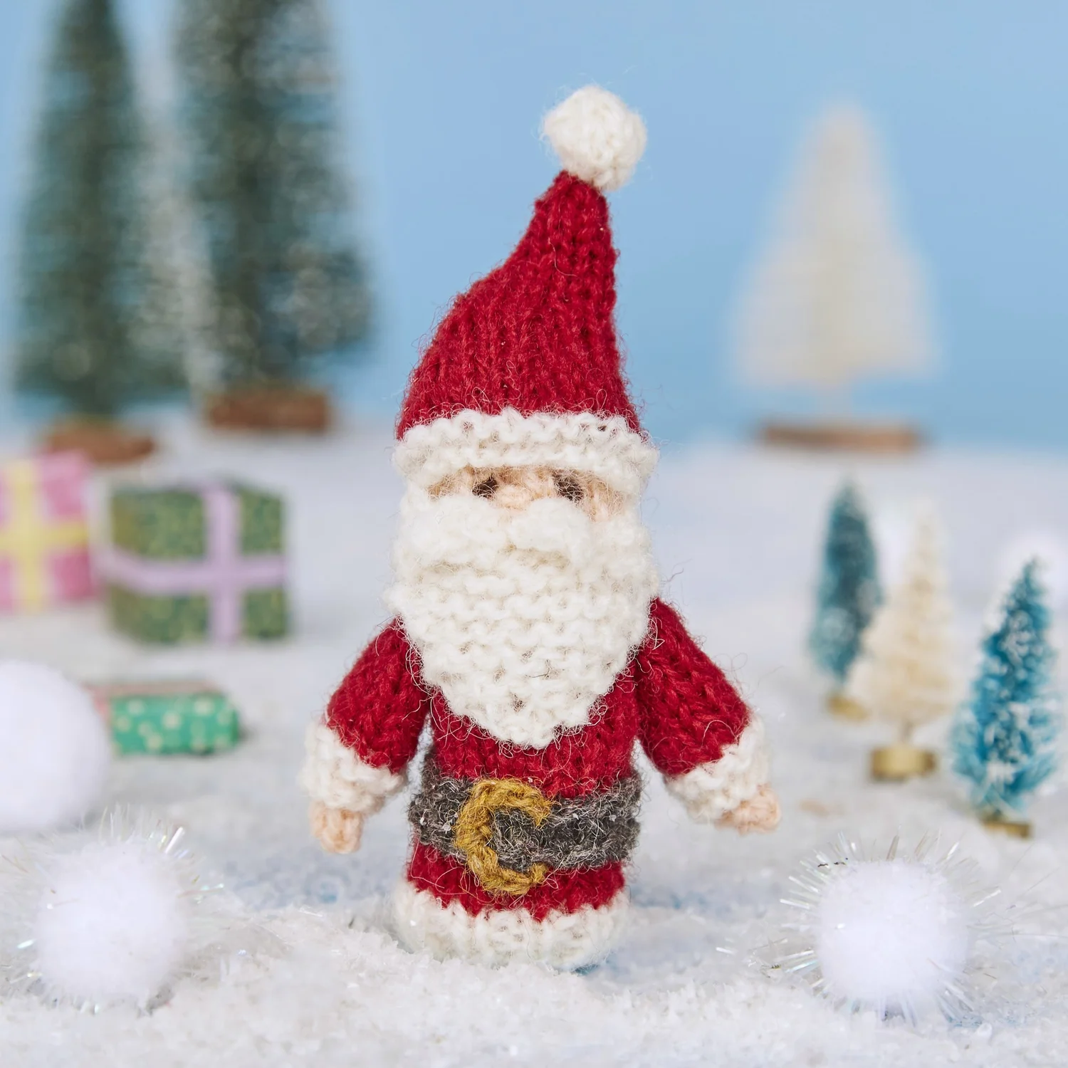 Santa Tree Ornaments — Knits by Sachi