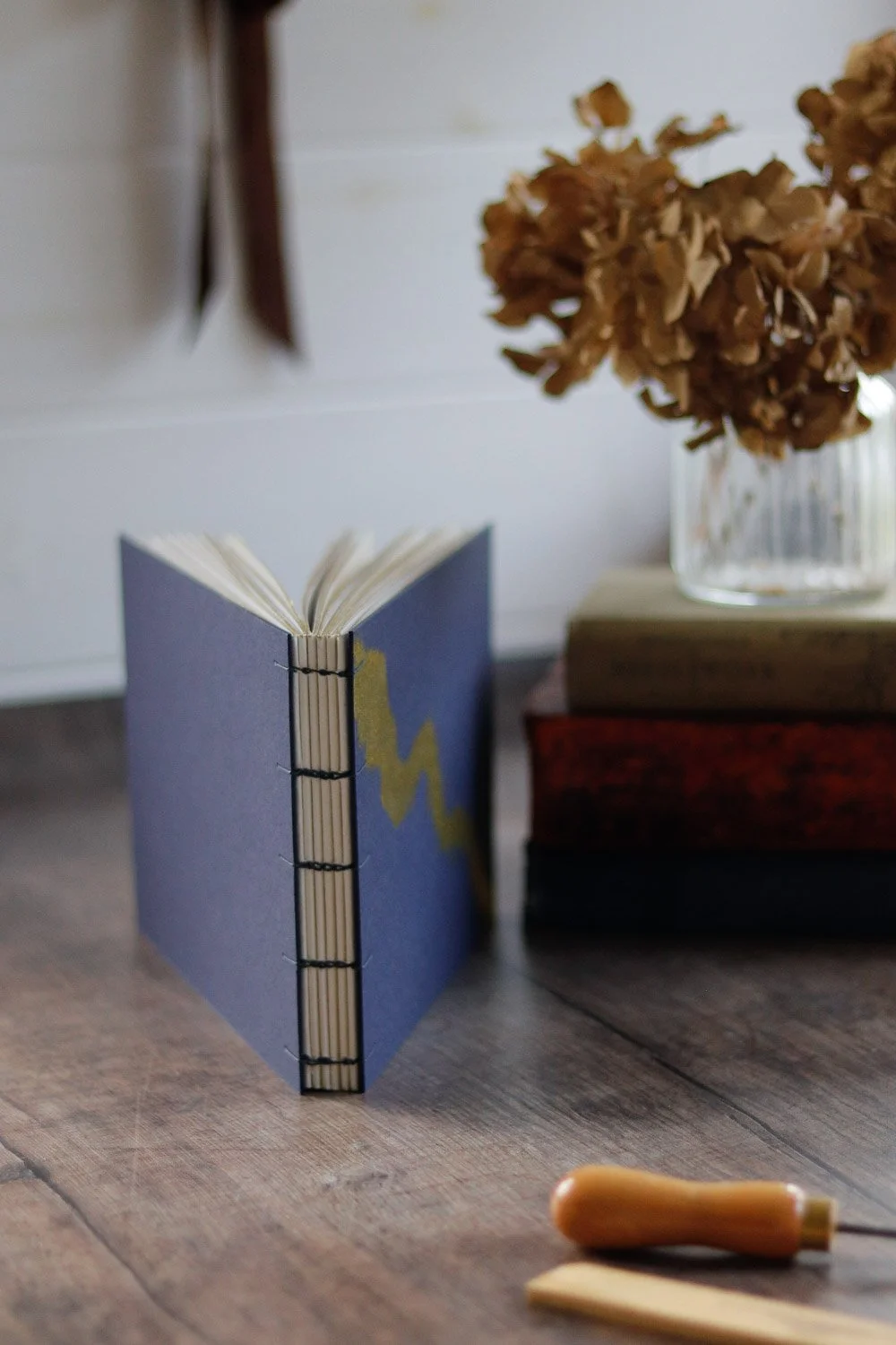 Black + Gold Handmade Notebook — Black + Gold Handmade Notebook