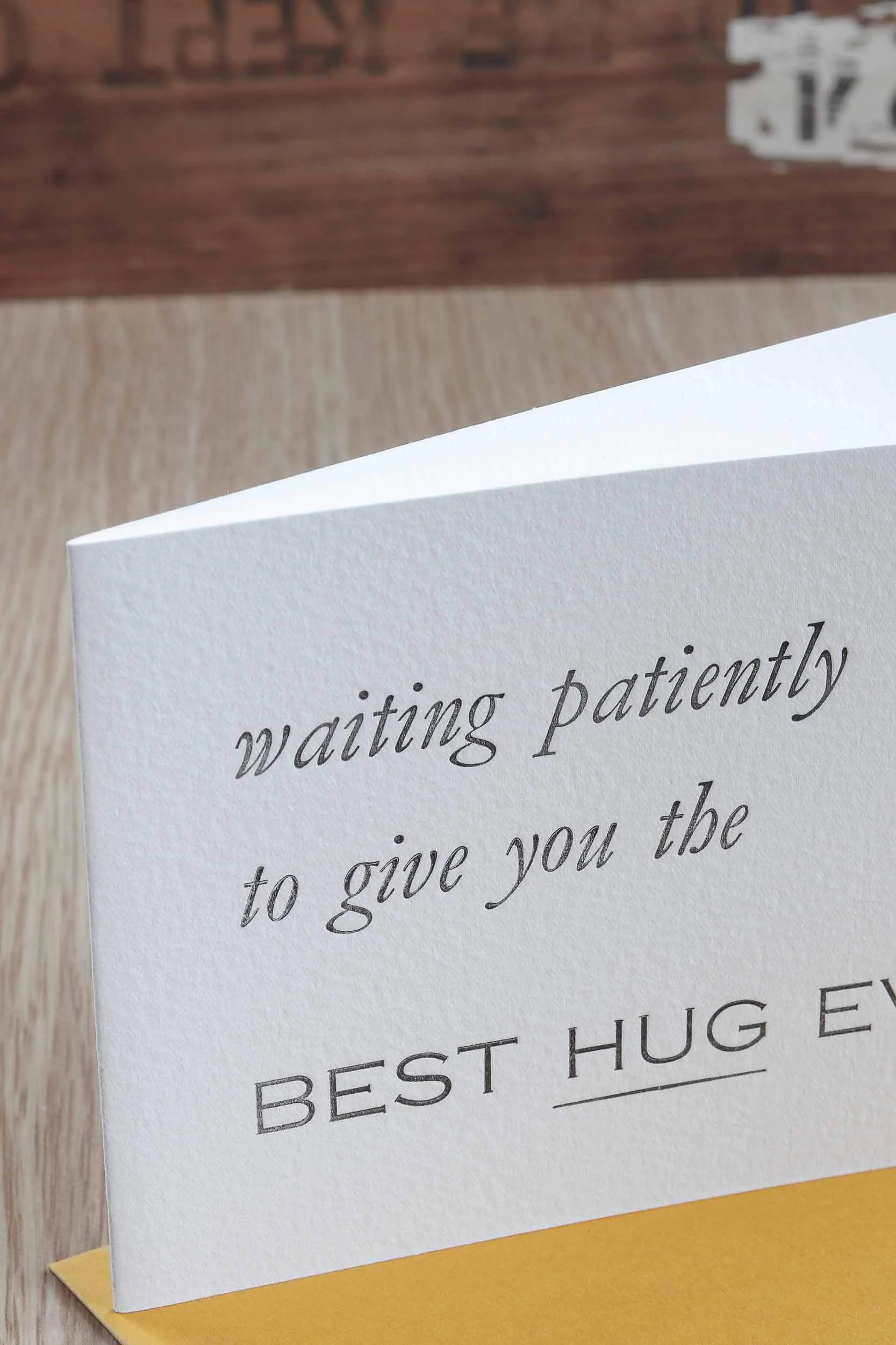 Best Hug Ever Card — Best Hug Ever Card