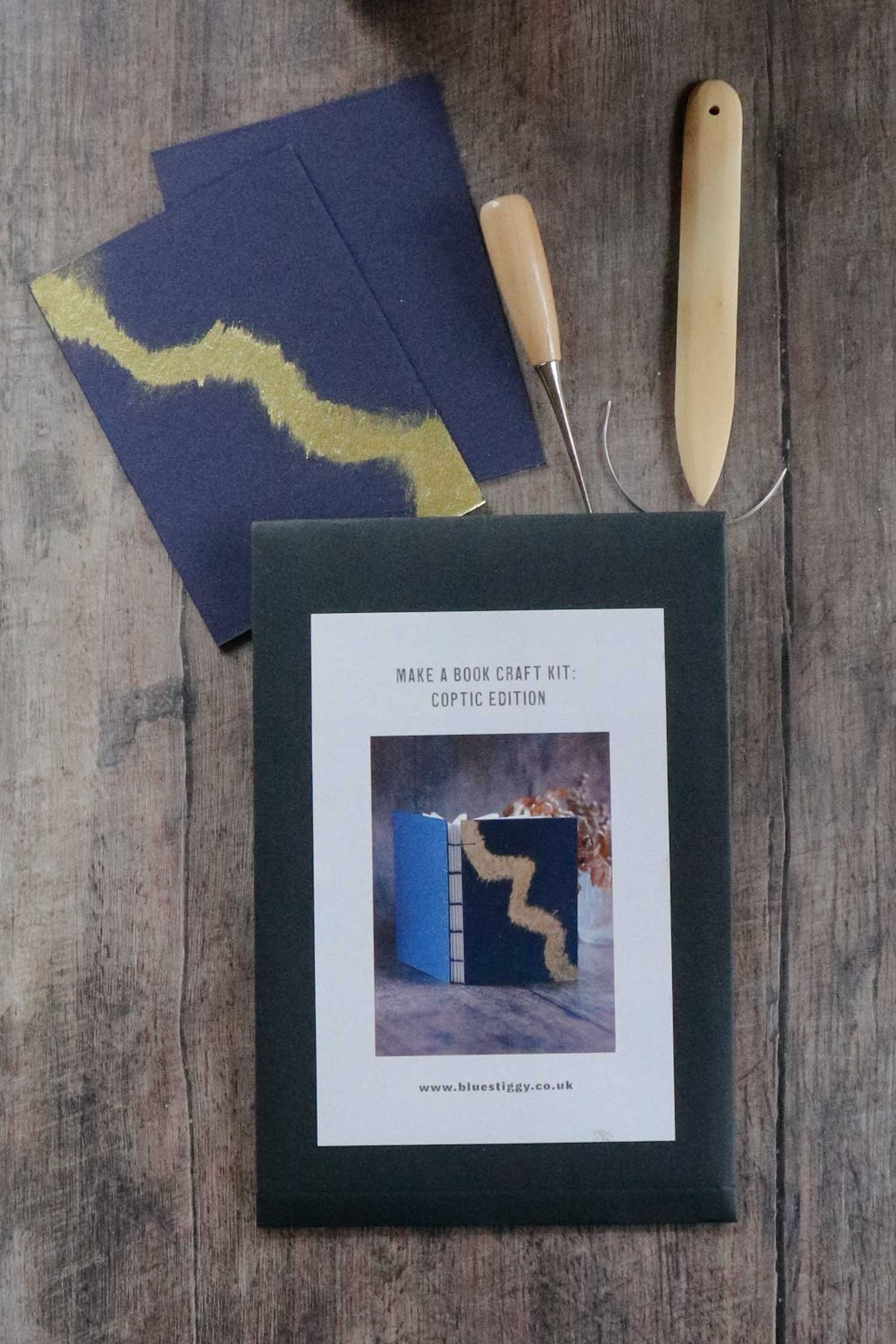 Bookbinding Craft Kit: Coptic Edition - Make your own notebook sketchbook or journal ...