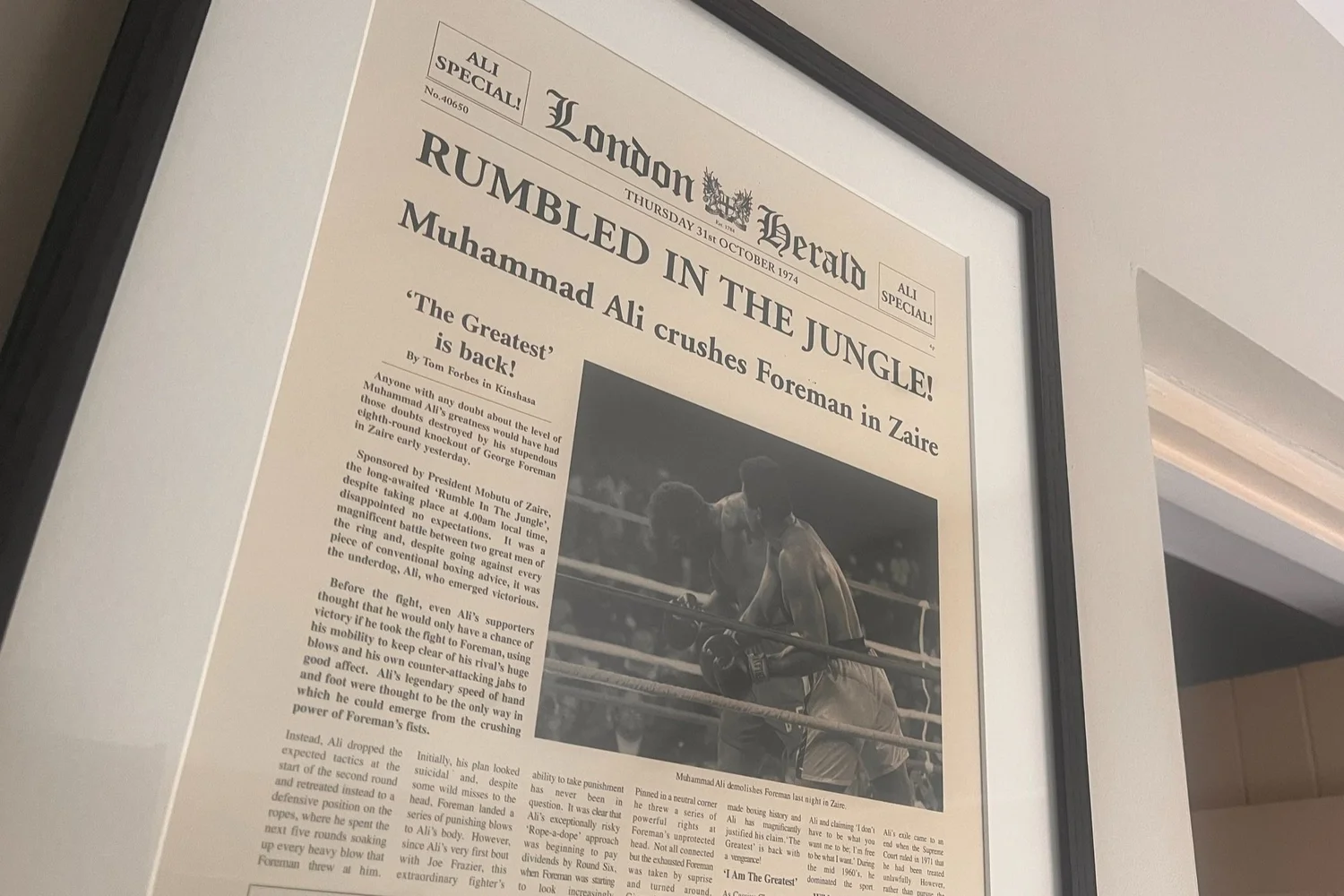 When We Were Kings Documentary - The fight that defined Muhammad Ali ...