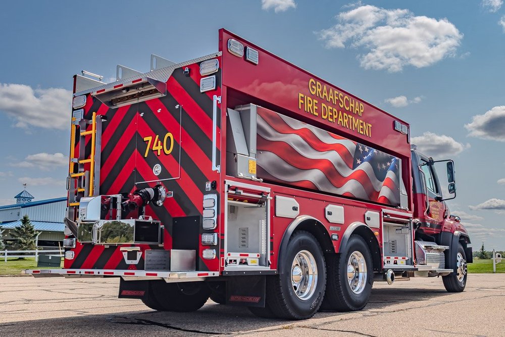 Tankers/Pumper-Tankers — Spencer Fire Trucks - Custom Fire and Rescue ...