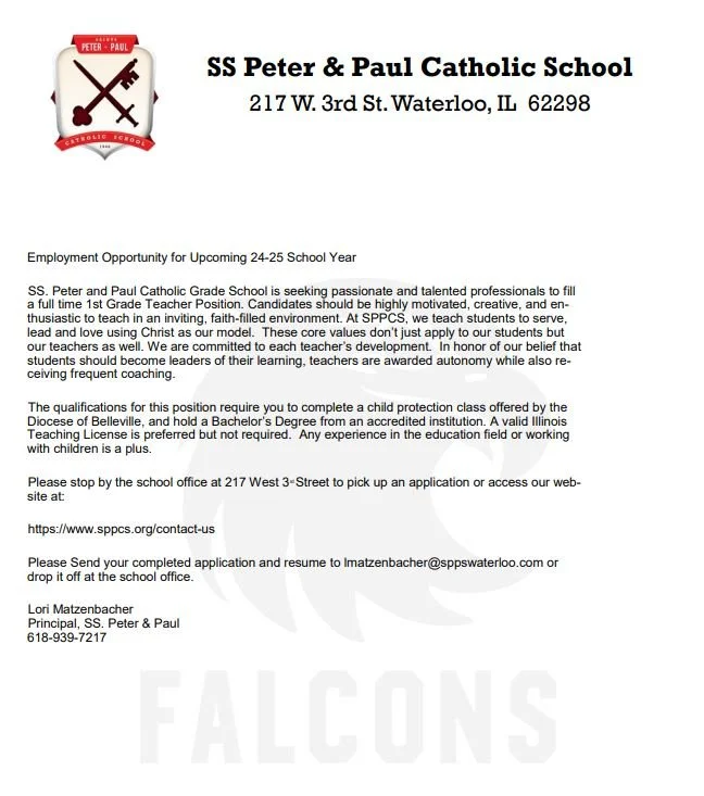 Join Our Team — SPPCS