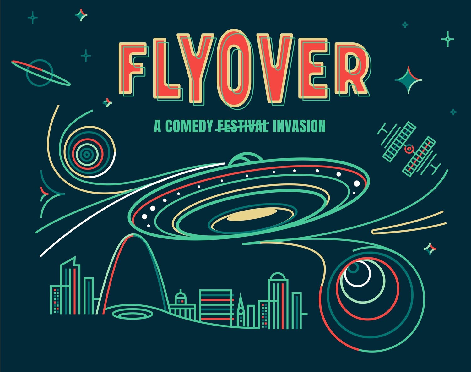 Flyover Comedy Festival | Oct. 16-18, 2025 | St. Louis, Missouri