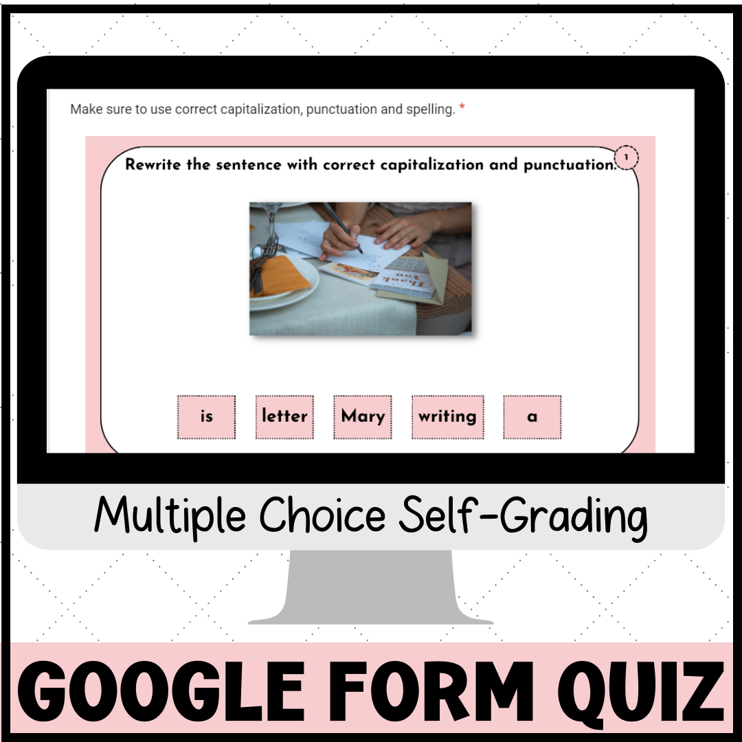 Adjectives Lesson and Activities and Quiz for ESL Students