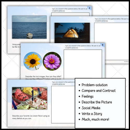 Expository Informative Differentiated Writing Graphic Organizers ESL ...