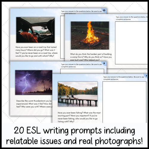 Expository Informative Differentiated Writing Graphic Organizers ESL ...