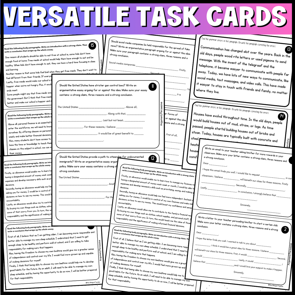 Informational Essay Writing Activities Graphic Organizers Picture ...