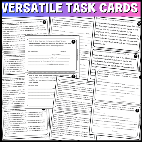 Informational Essay Writing Activities Graphic Organizers Picture ...