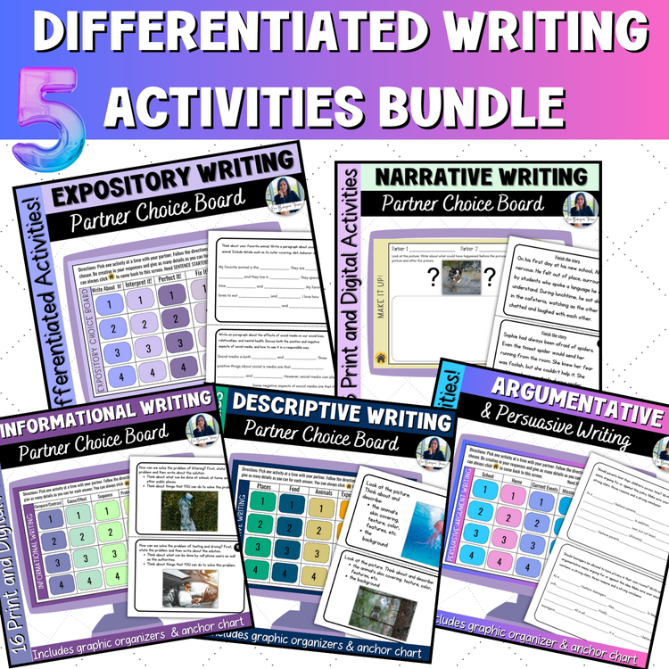 Informational Essay Writing Activities Graphic Organizers Picture ...