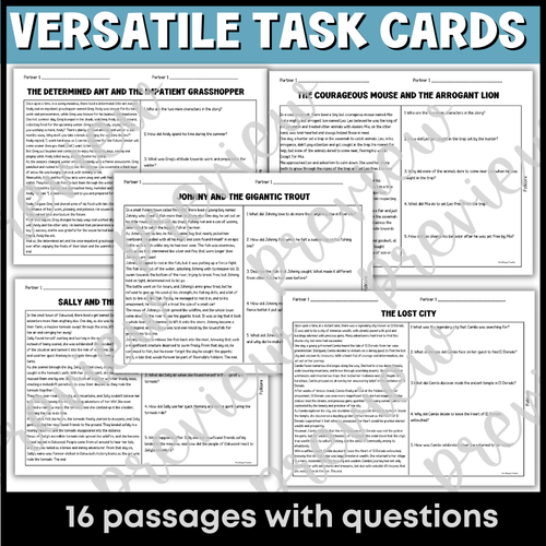 Reading Bell Ringers for Middle School ELA/ESL for 5th and 6th Grade ...