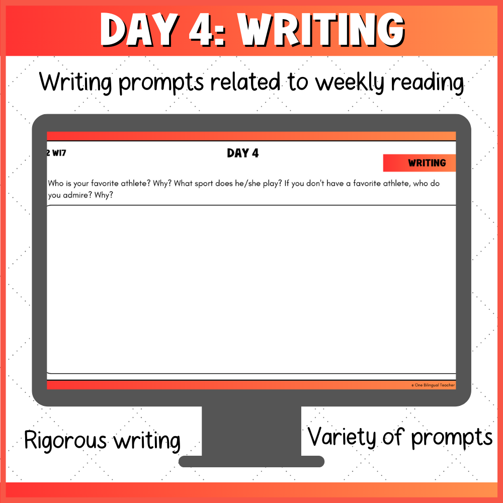 Reading Bell Ringers for Middle School ELA/ESL for 5th and 6th Grade ...