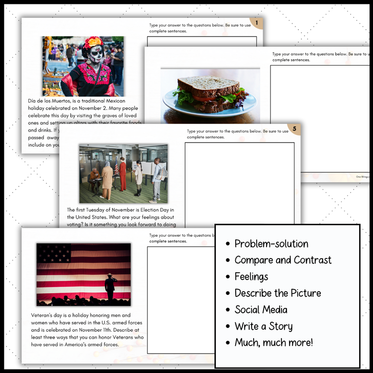 Memorial Day Reading Passage, Graphic Organizer, Writing, Grammar ...