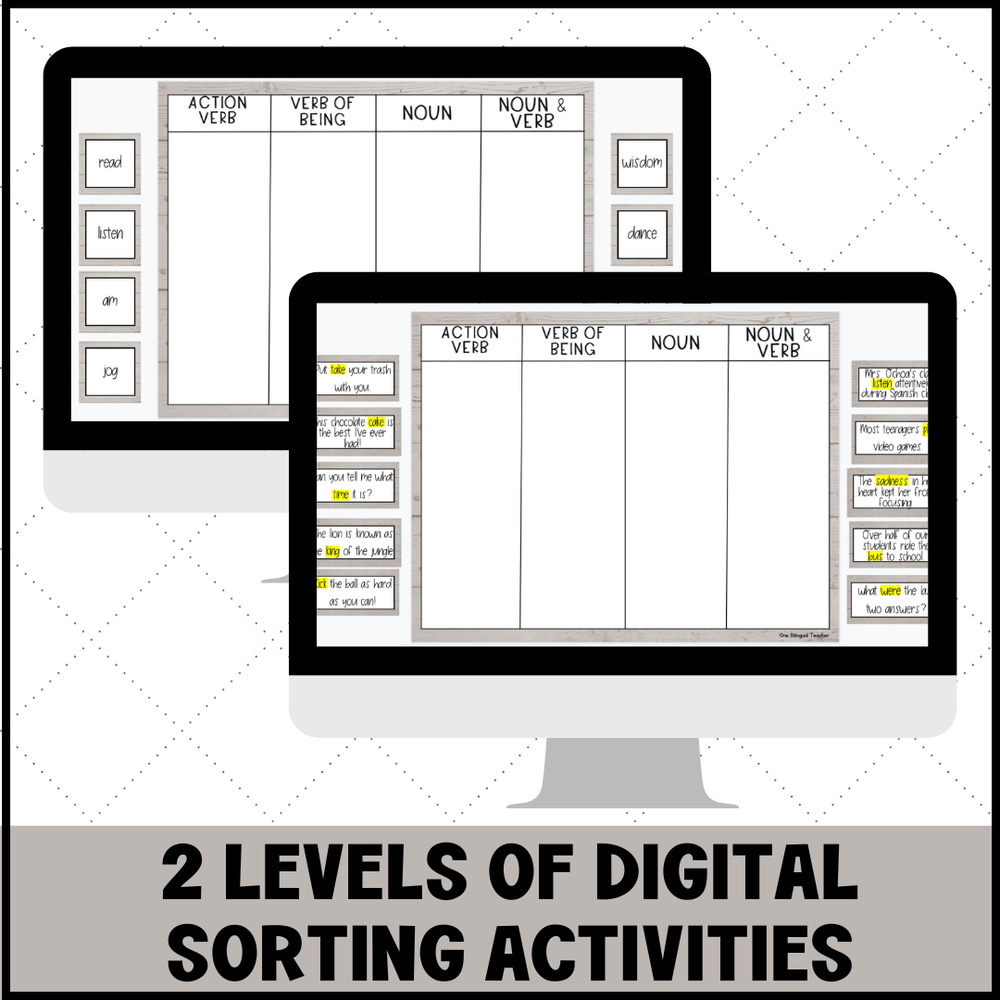 Adjectives Lesson and Activities and Quiz for ESL Students — One ...