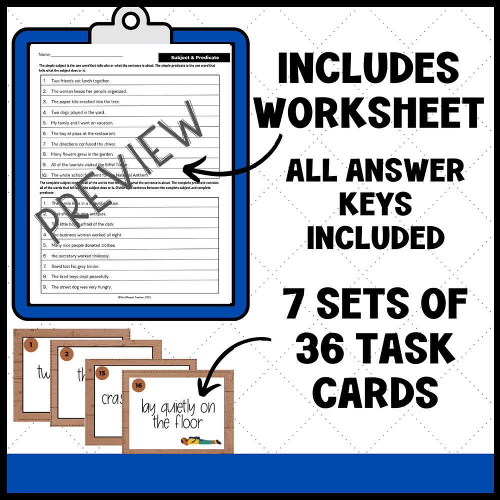 Adjectives Lesson and Activities and Quiz for ESL Students — One ...
