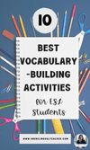 10 Best Vocabulary-Building Activities for ESL Students — One Bilingual ...