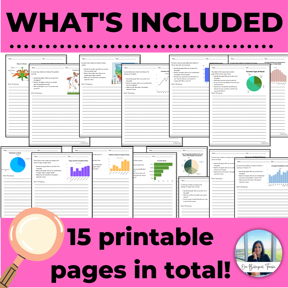 Expository Informative Differentiated Writing Graphic Organizers ESL ...
