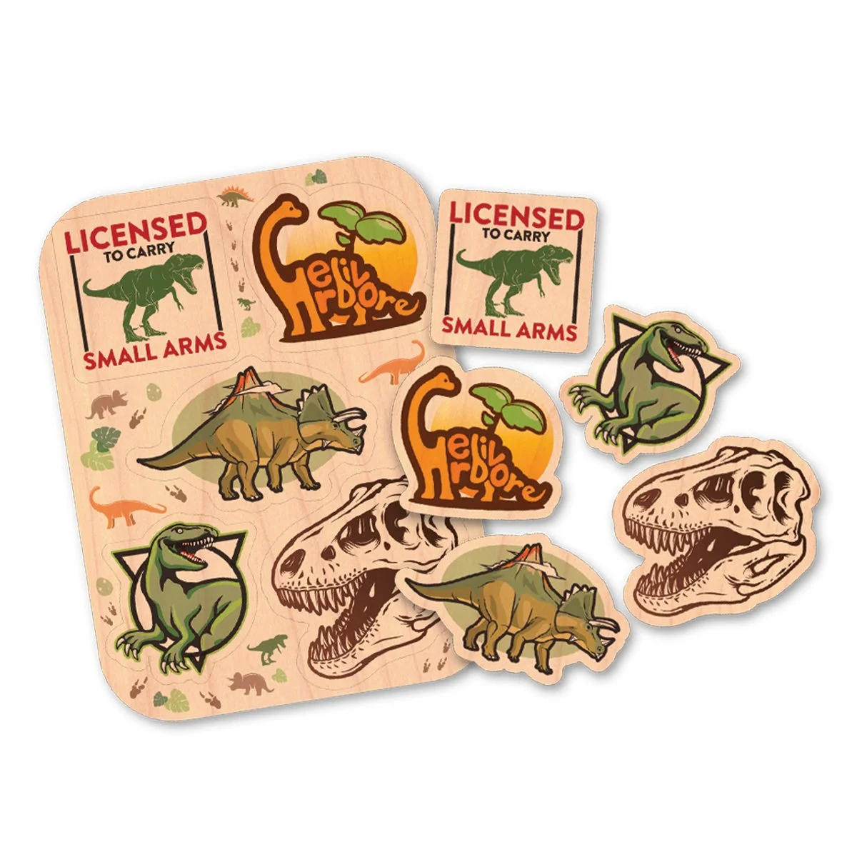 Full Size Wood Stickers — Morris Magnets Gifts & Souvenirs