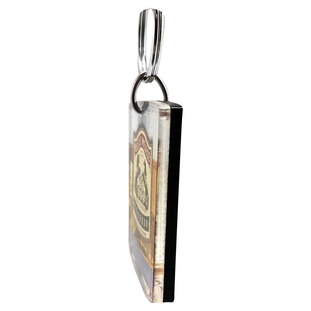 1/4" Dual Layer Acrylic Key Chain — Morris Magnets Gifts & Souvenirs