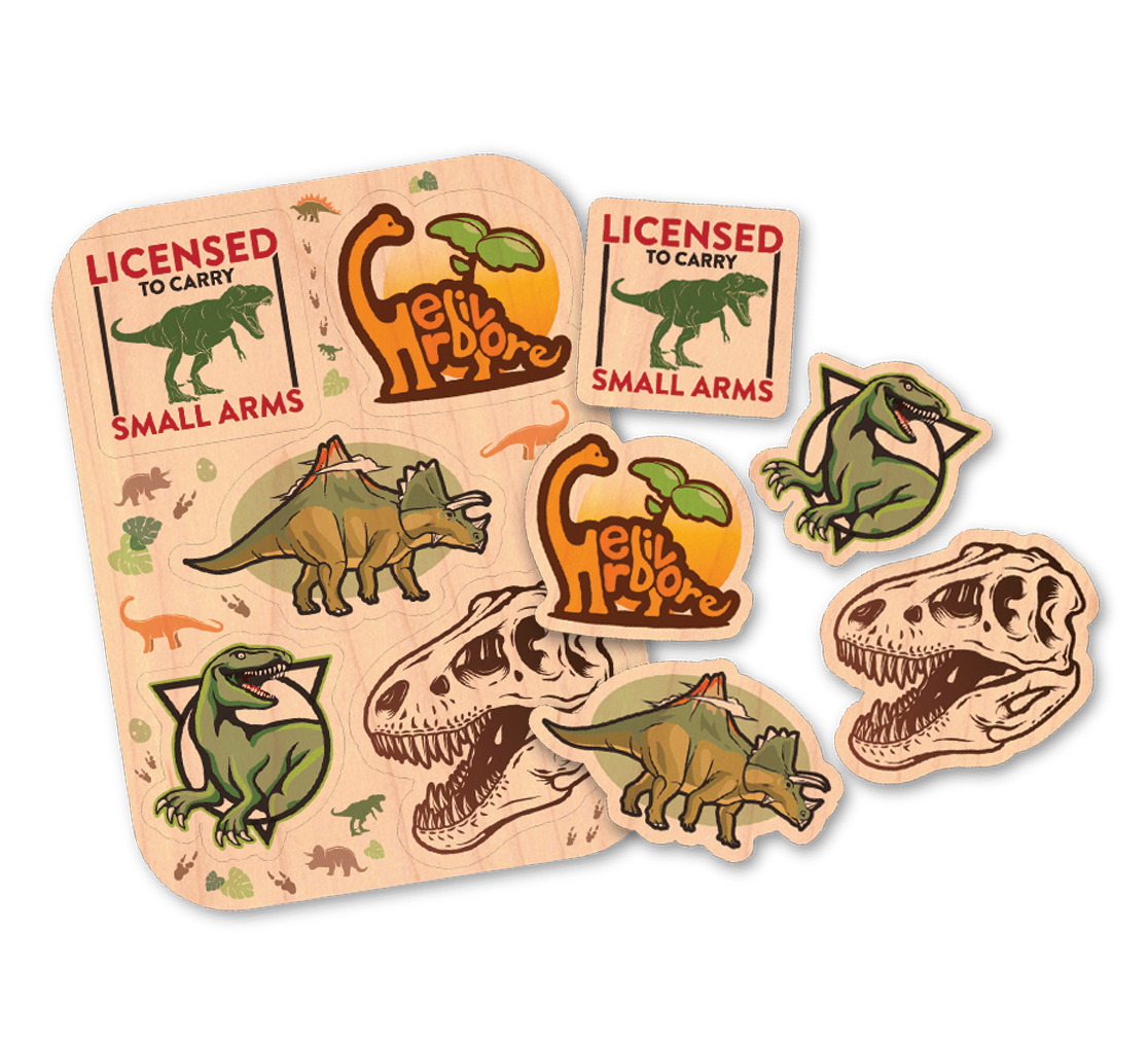 Wood Stickers — Morris Magnets Gifts & Souvenirs