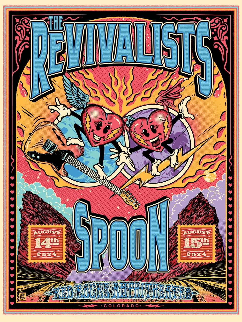 Red Rocks Doubleheader with Spoon — The Revivalists