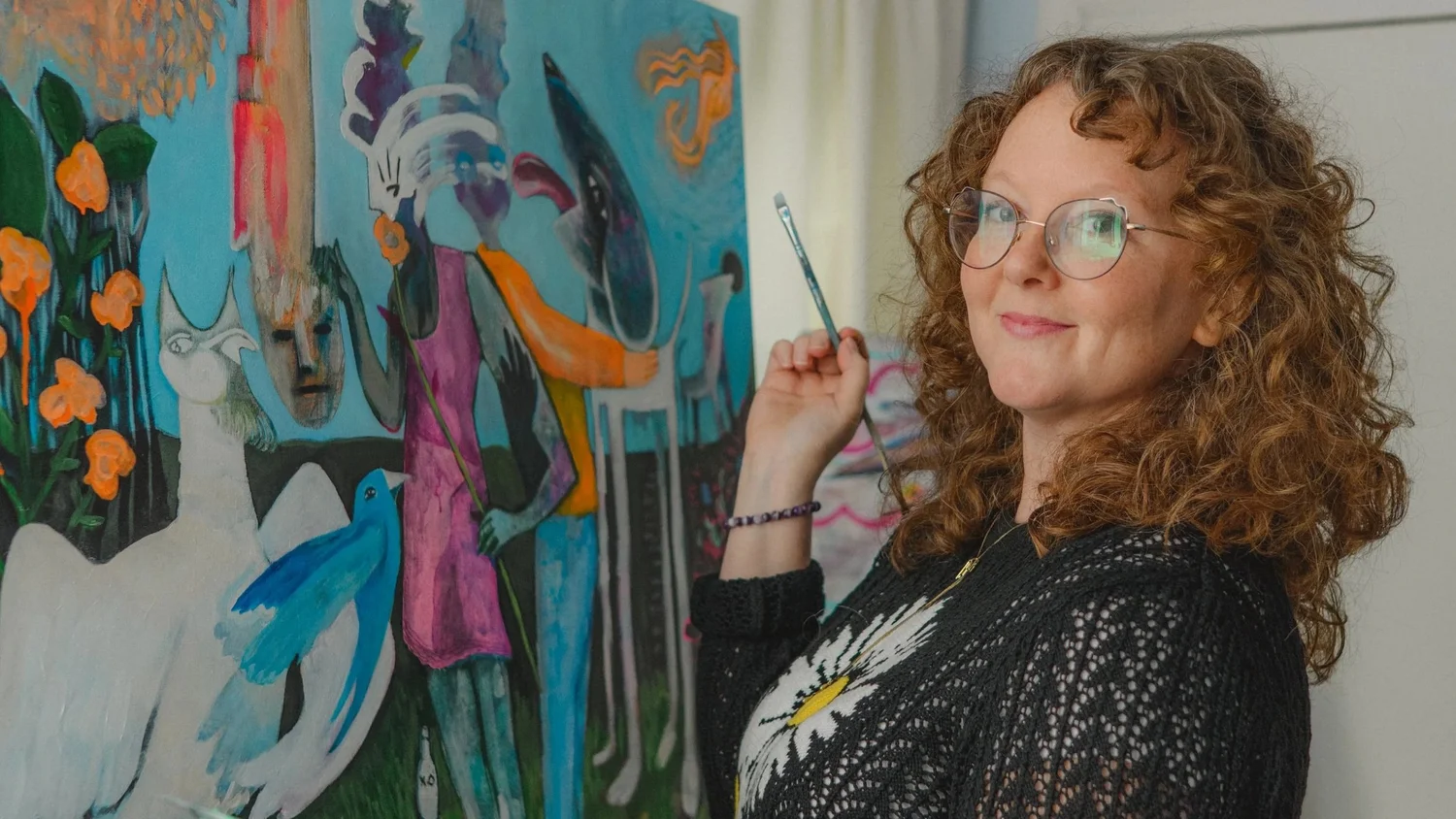 Whimsical Mixed Media Art & Monthly Print Club | Asheville Artist ...