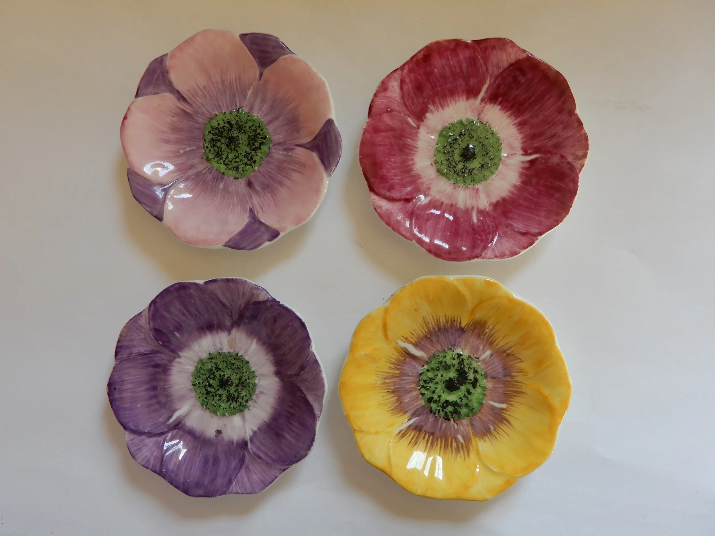 Delphine china flower dishes — The Speckled Hen Antiques & Collectables
