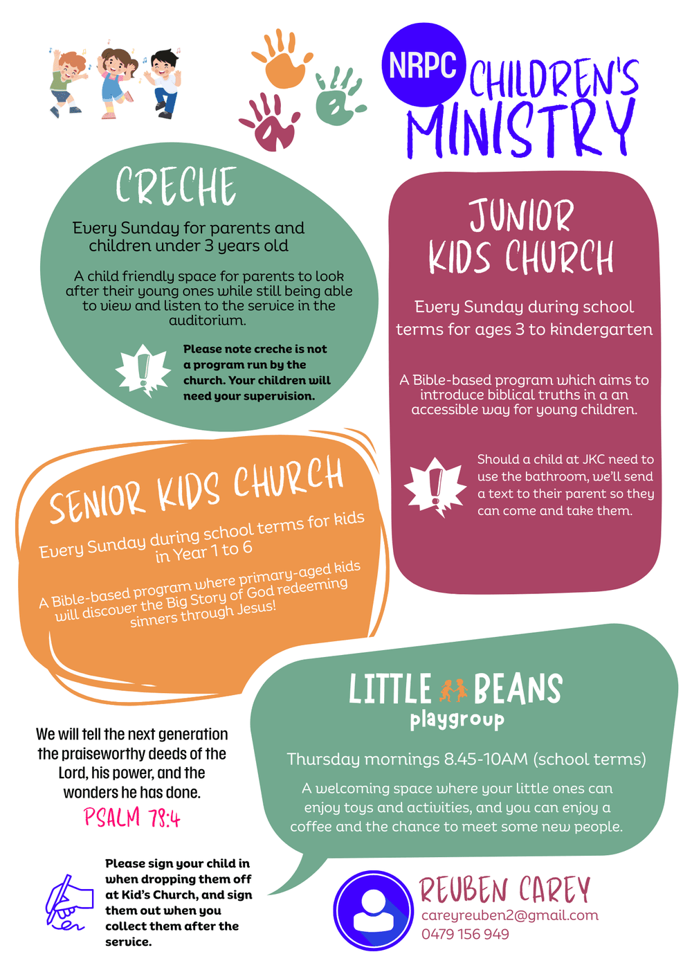 Childrens Program — Nambucca River Presbyterian Churches